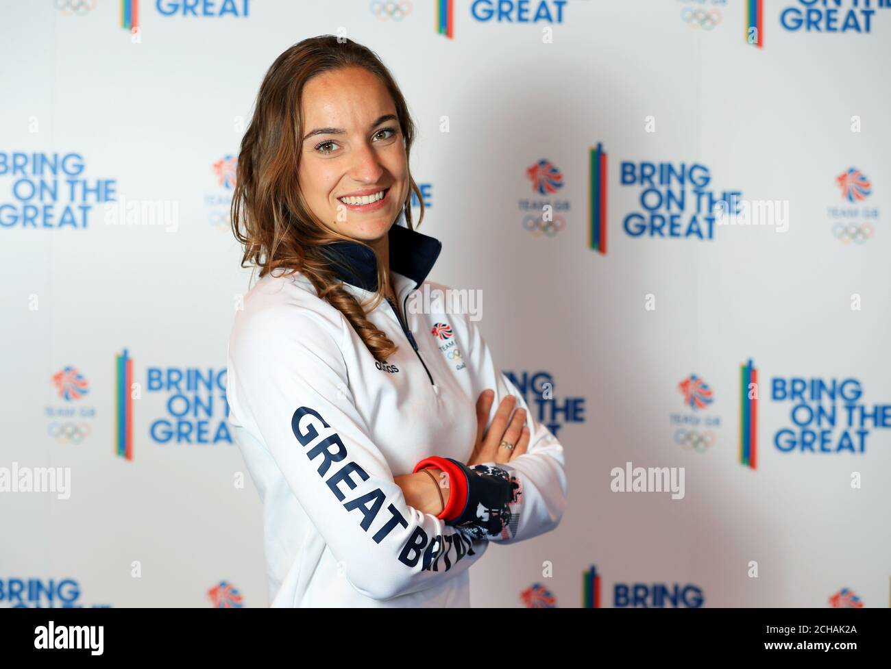 Emily Diamond during the Team GB Kitting Out session at the NEC ...