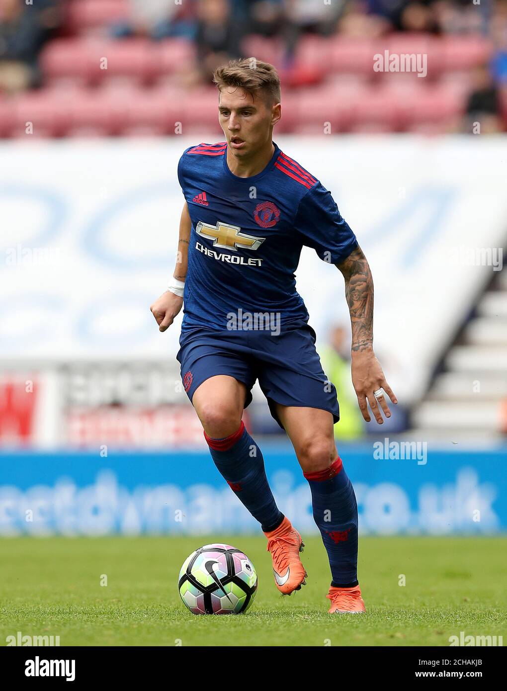Manchester United's Guillermo Varela Stock Photo - Alamy