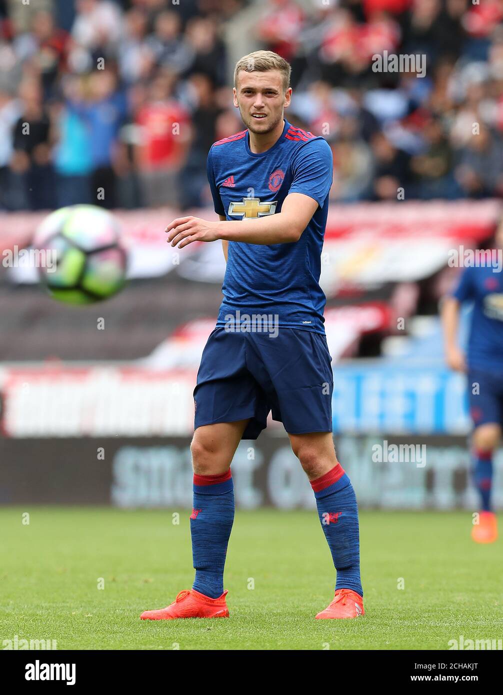 Manchester United's James Wilson Stock Photo - Alamy