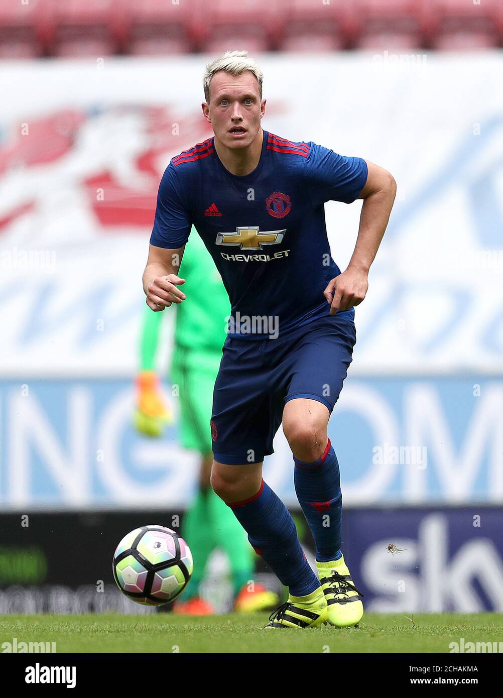 Manchester United's Phil Jones Stock Photo - Alamy