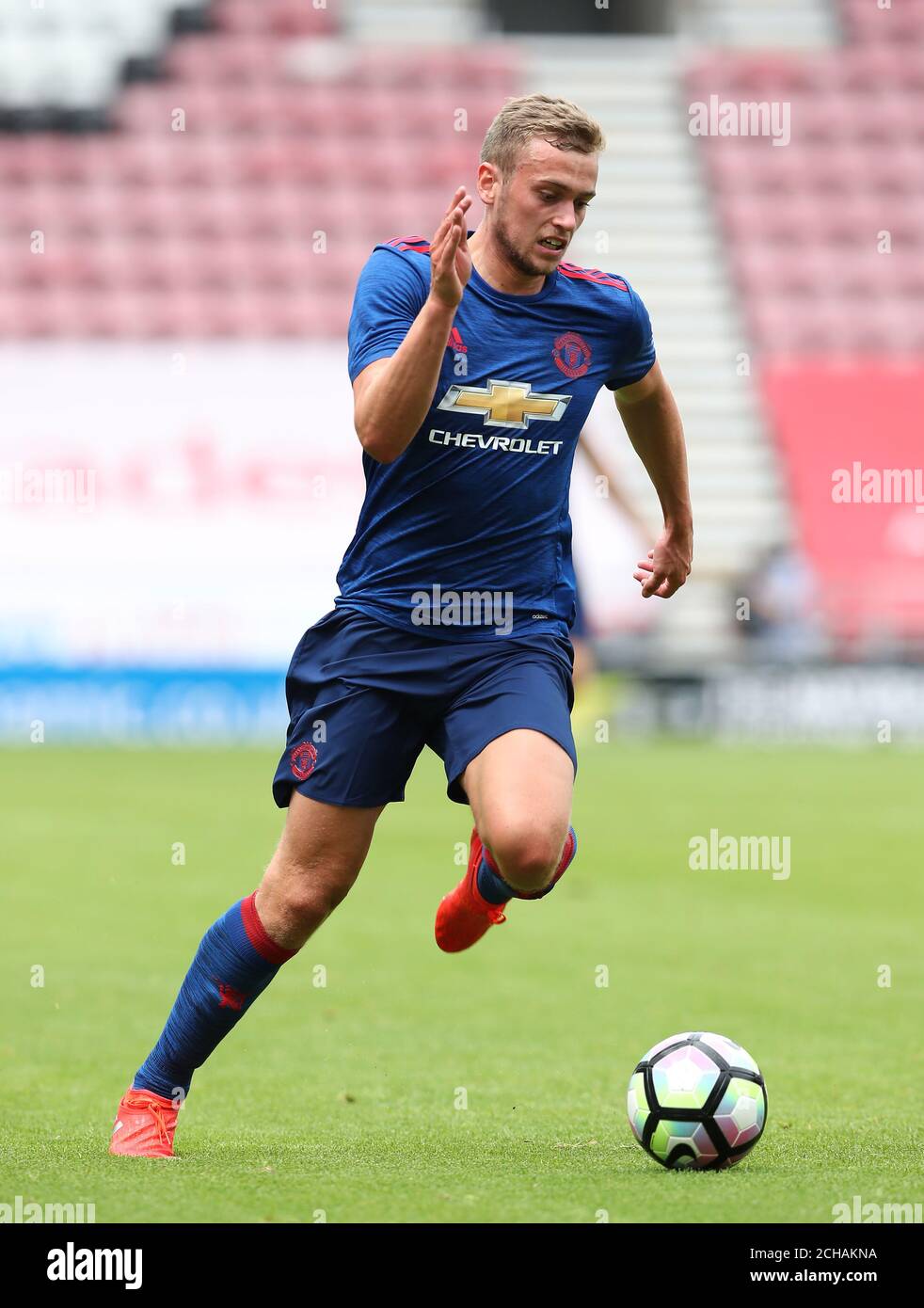 Manchester United's James Wilson Stock Photo - Alamy