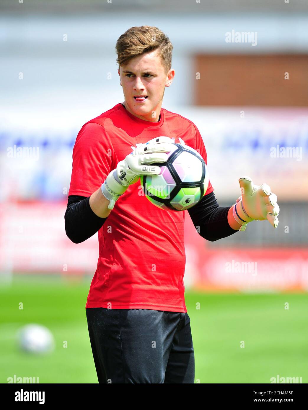 Kidderminster Harriers goalkeeper Sam Hornby Stock Photo - Alamy