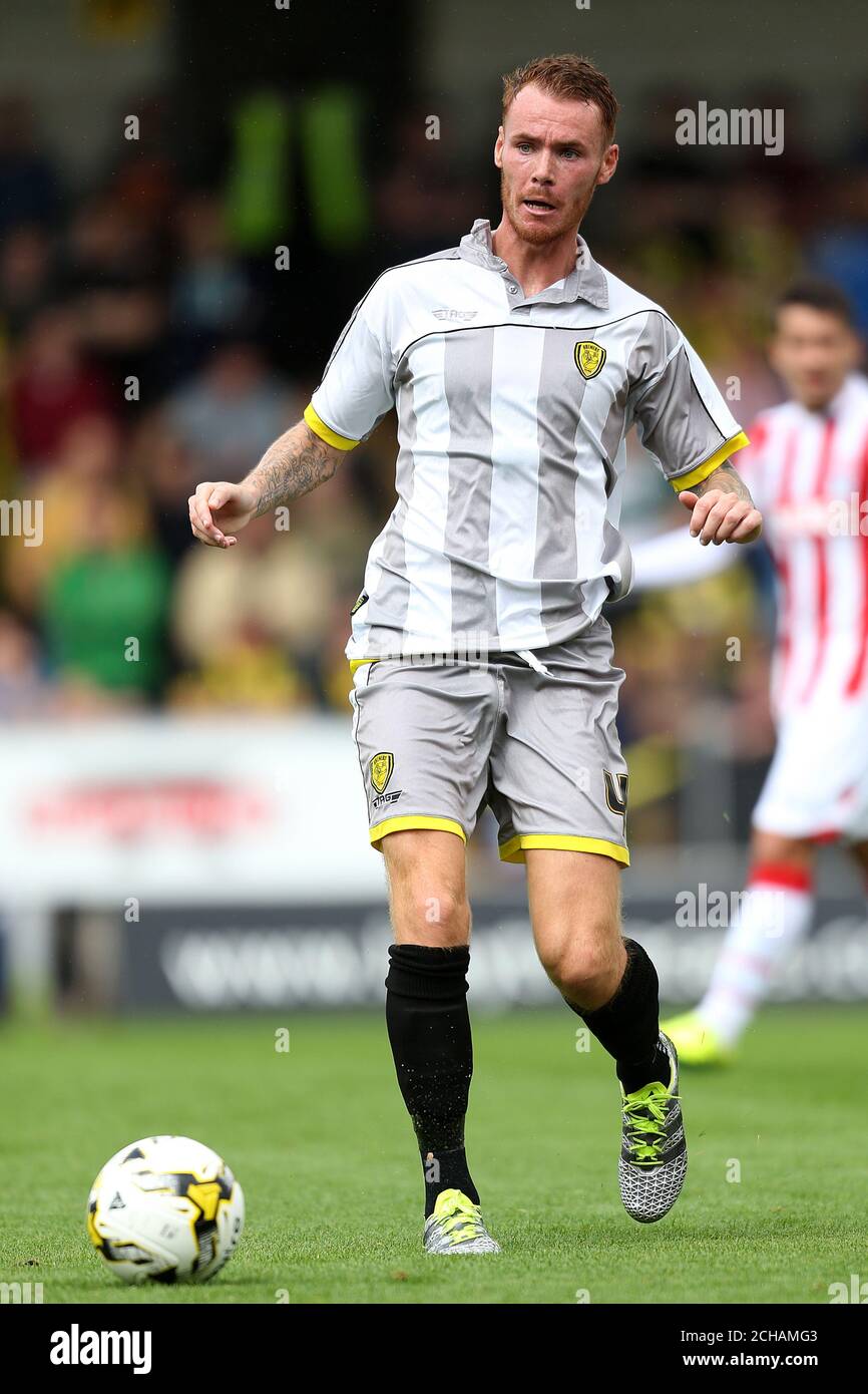 Tom Naylor, Burton Albion Stock Photo - Alamy