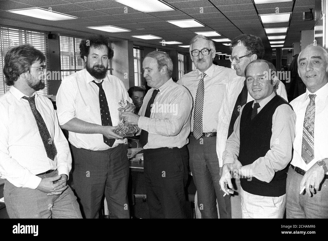 A staff presentation at the Press Association Stock Photo - Alamy