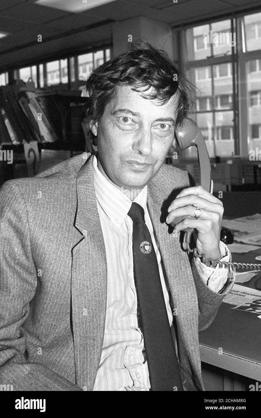 Chief News Editor Ray Smith Stock Photo - Alamy