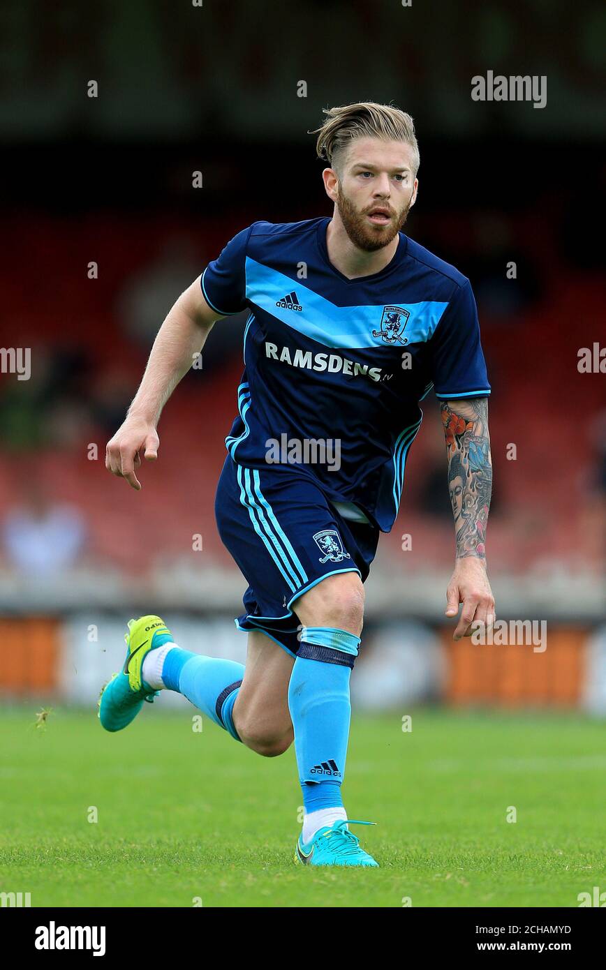 Adam Clayton, Middlesbrough Stock Photo - Alamy