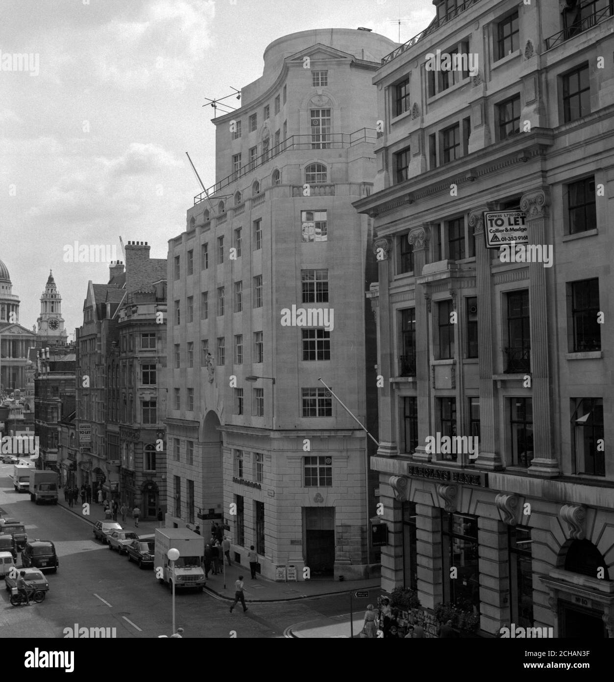 Exterior view of the Press Association building in London Stock Photo ...