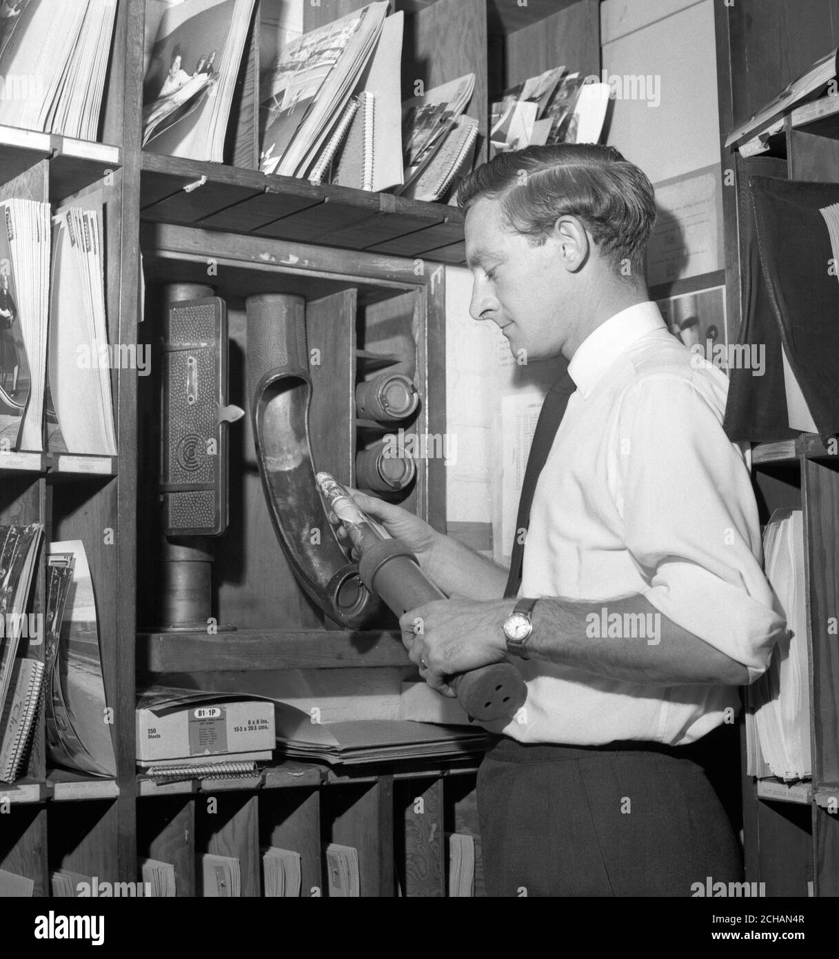 Dispatch department Black and White Stock Photos & Images - Alamy