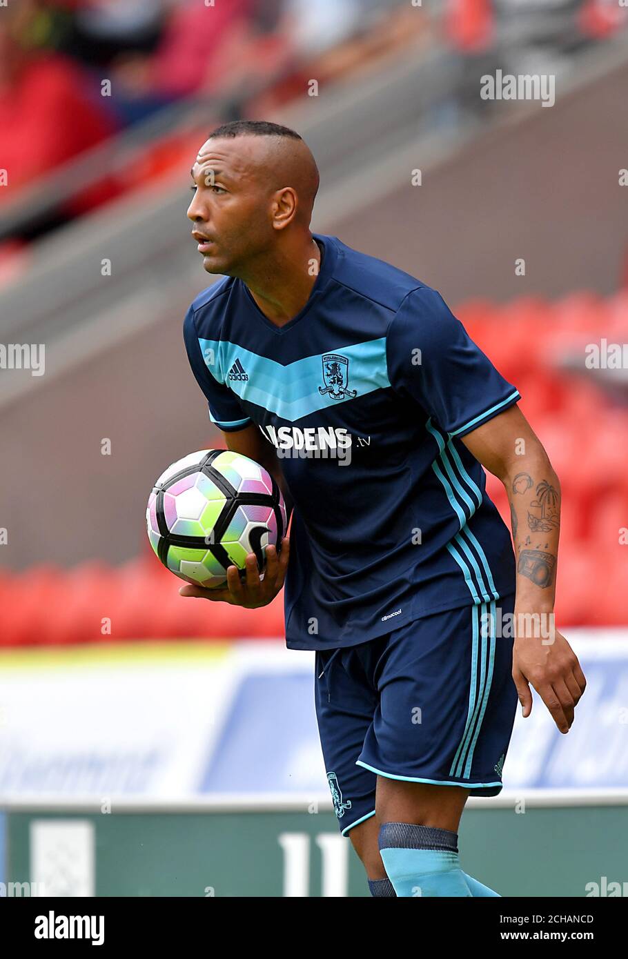 Emilio Nsue, Middlesbrough Stock Photo - Alamy