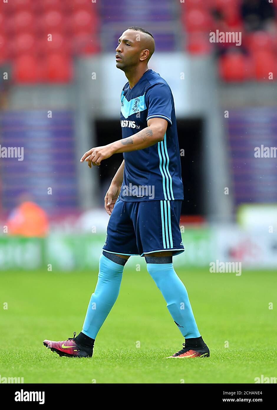 Emilio Nsue, Middlesbrough Stock Photo - Alamy