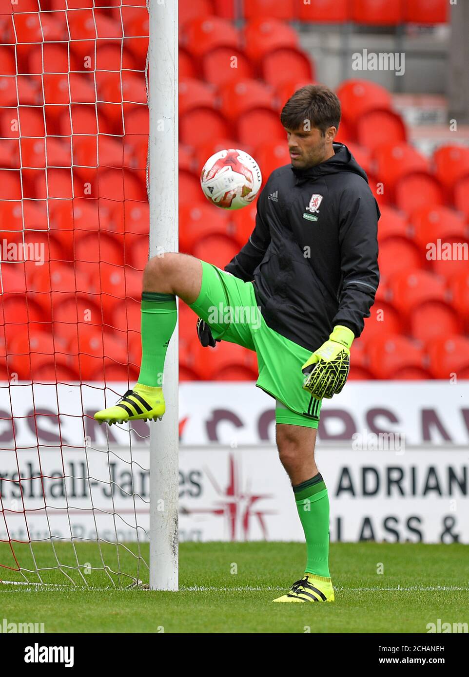 Goalkeeper Dimitrios Konstantopoulos, Middlesbrough Stock Photo - Alamy