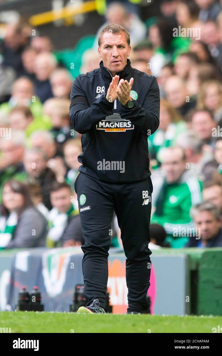 Celtic manager Brendan Rodgers Stock Photo - Alamy