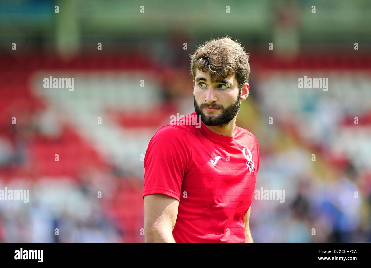 Kidderminster Harriers trialist goalkeeper Simon Le Fabre Stock Photo ...