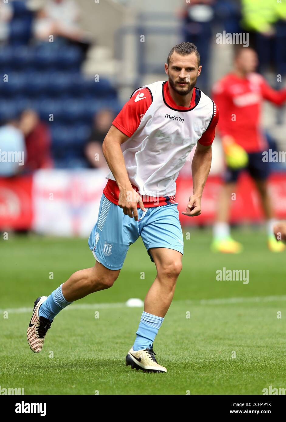 Stoke City's Erik Pieters Stock Photo - Alamy