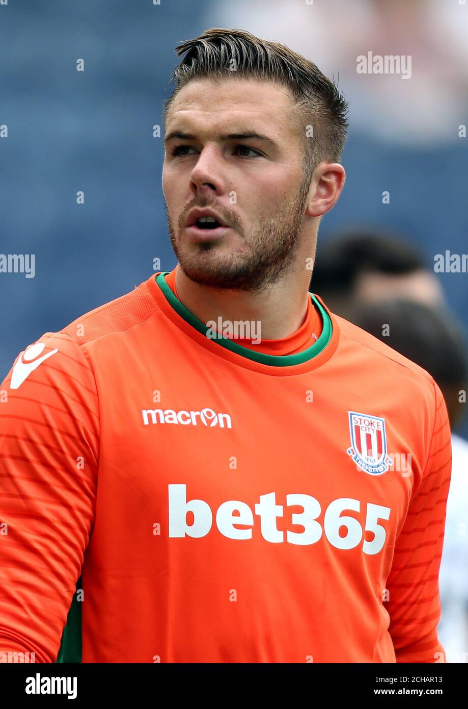 Stoke City goalkeeper Jack Butland Stock Photo - Alamy
