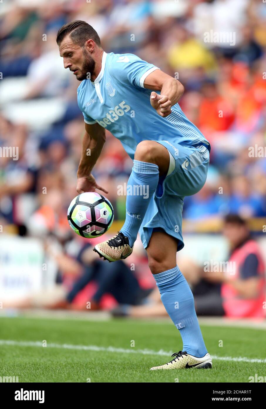 Stoke City's Erik Pieters Stock Photo - Alamy