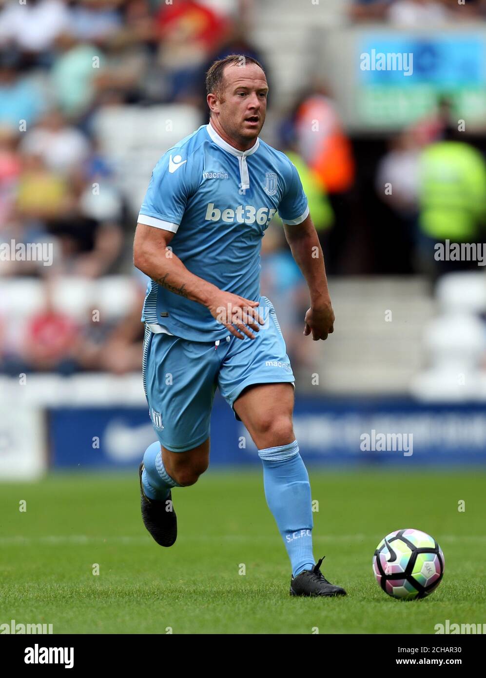 Stoke City's Charlie Adam Stock Photo - Alamy