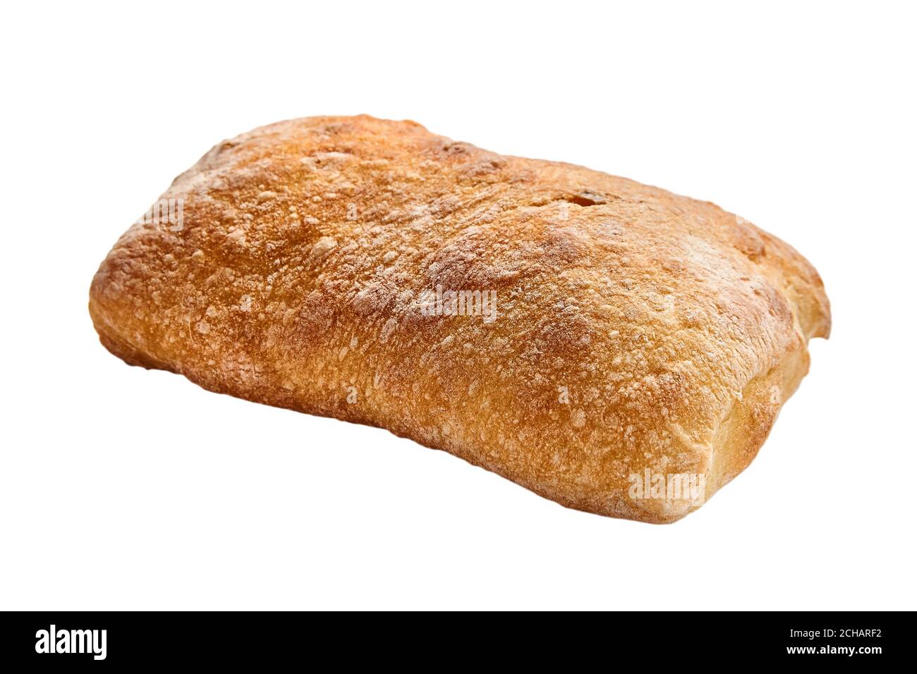 traditional italian wheat bread ciabatta cooked with olive oil ...