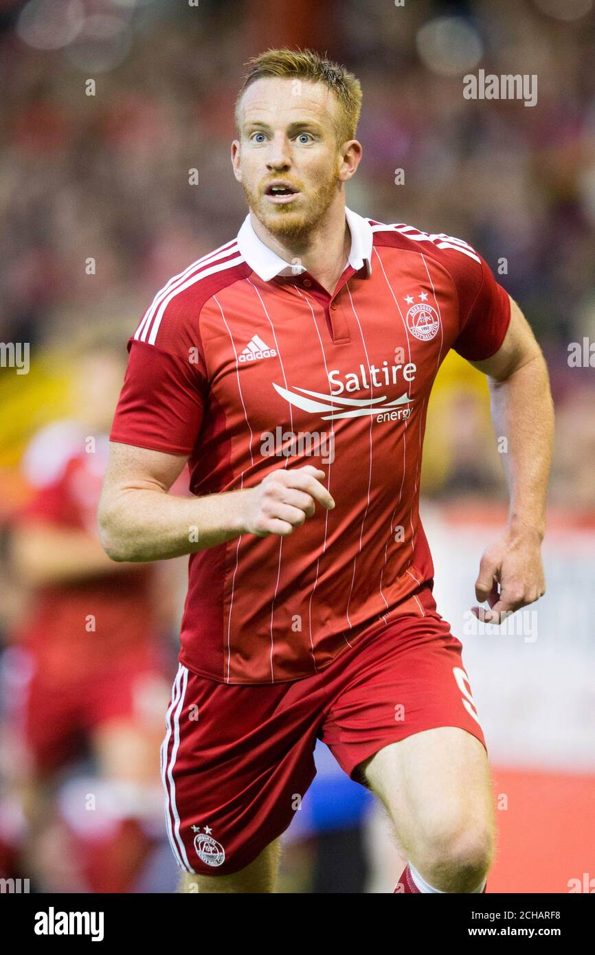 Aberdeen's Adam Rooney Stock Photo - Alamy