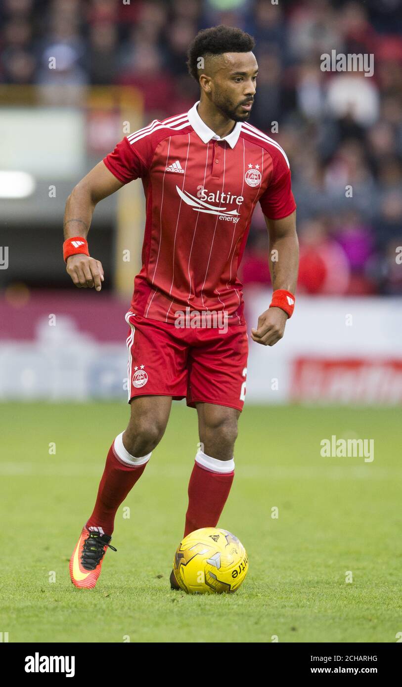 Aberdeen's Shaleum Logan Stock Photo - Alamy