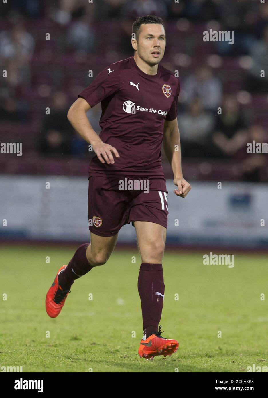 Heart of Midlothian's Don Cowie Stock Photo - Alamy