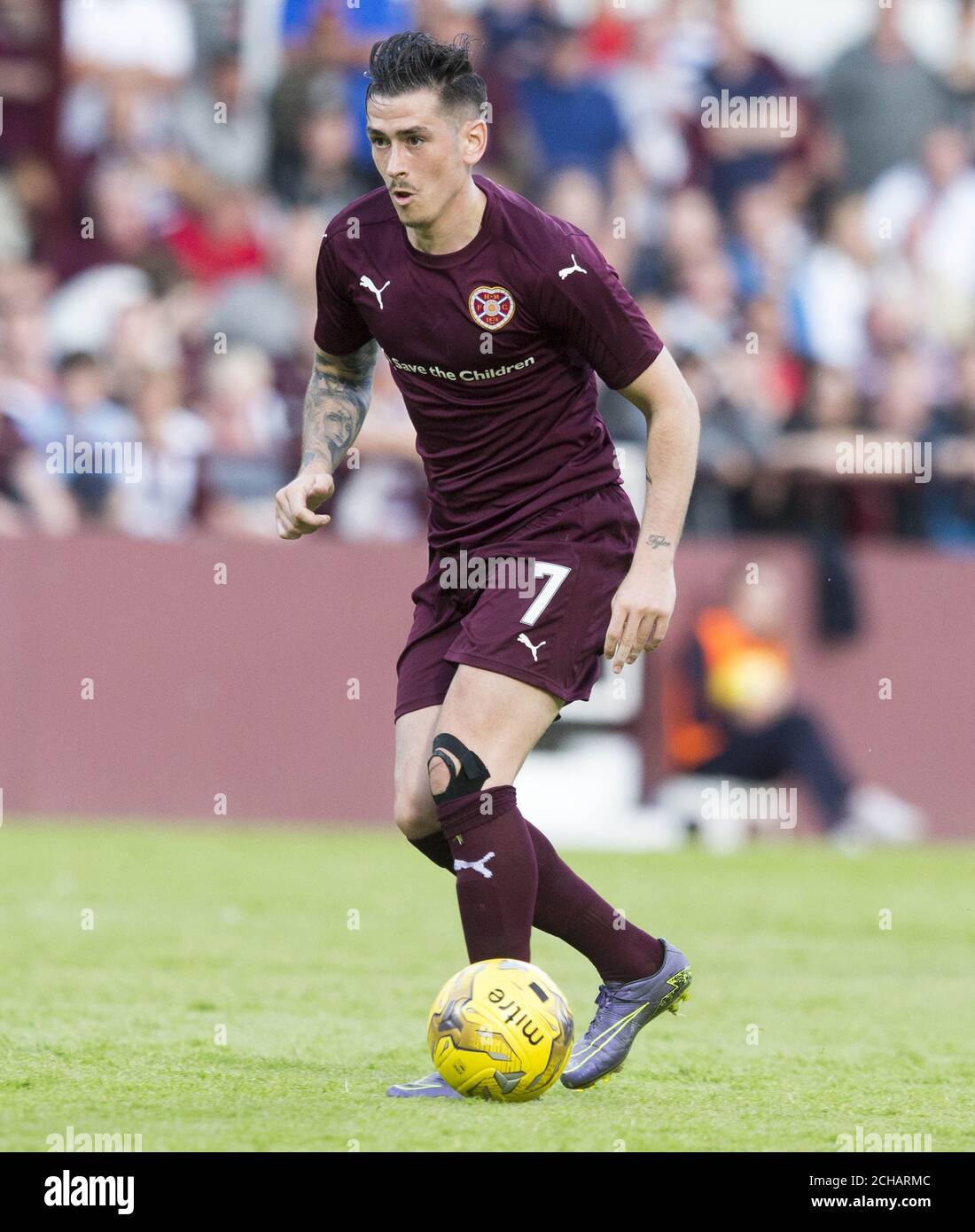 Heart of Midlothian's Jamie Walker Stock Photo - Alamy