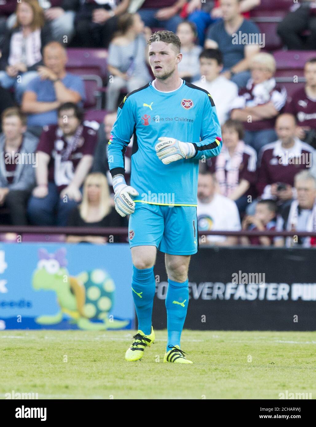 Heart of Midlothian goalkeeper Jack Hamilton Stock Photo - Alamy