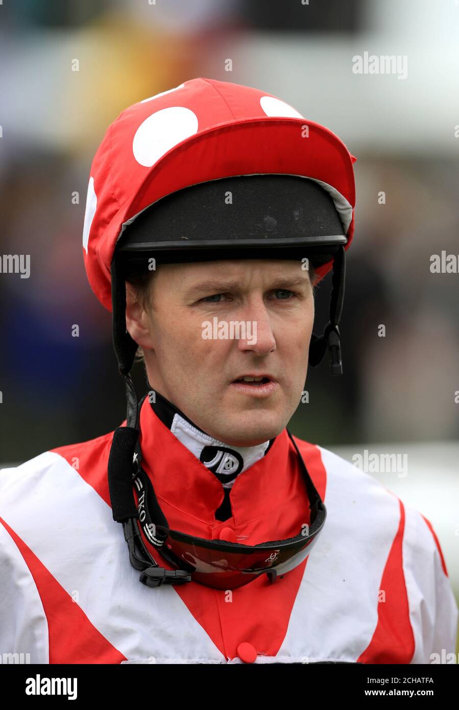 Jockey Tom Queally Stock Photo - Alamy
