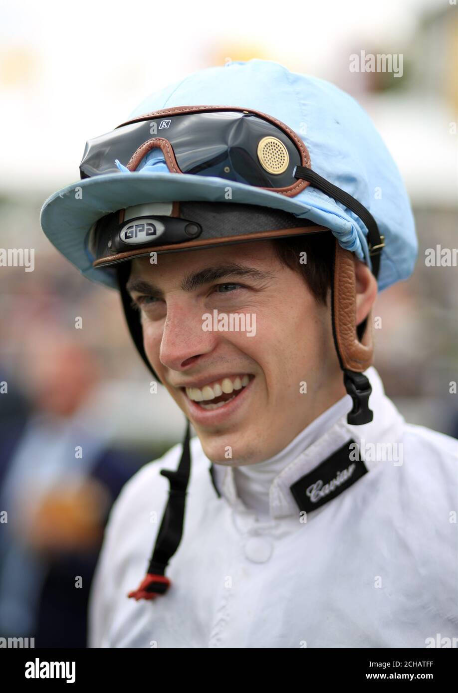 Jockey James Doyle Stock Photo - Alamy