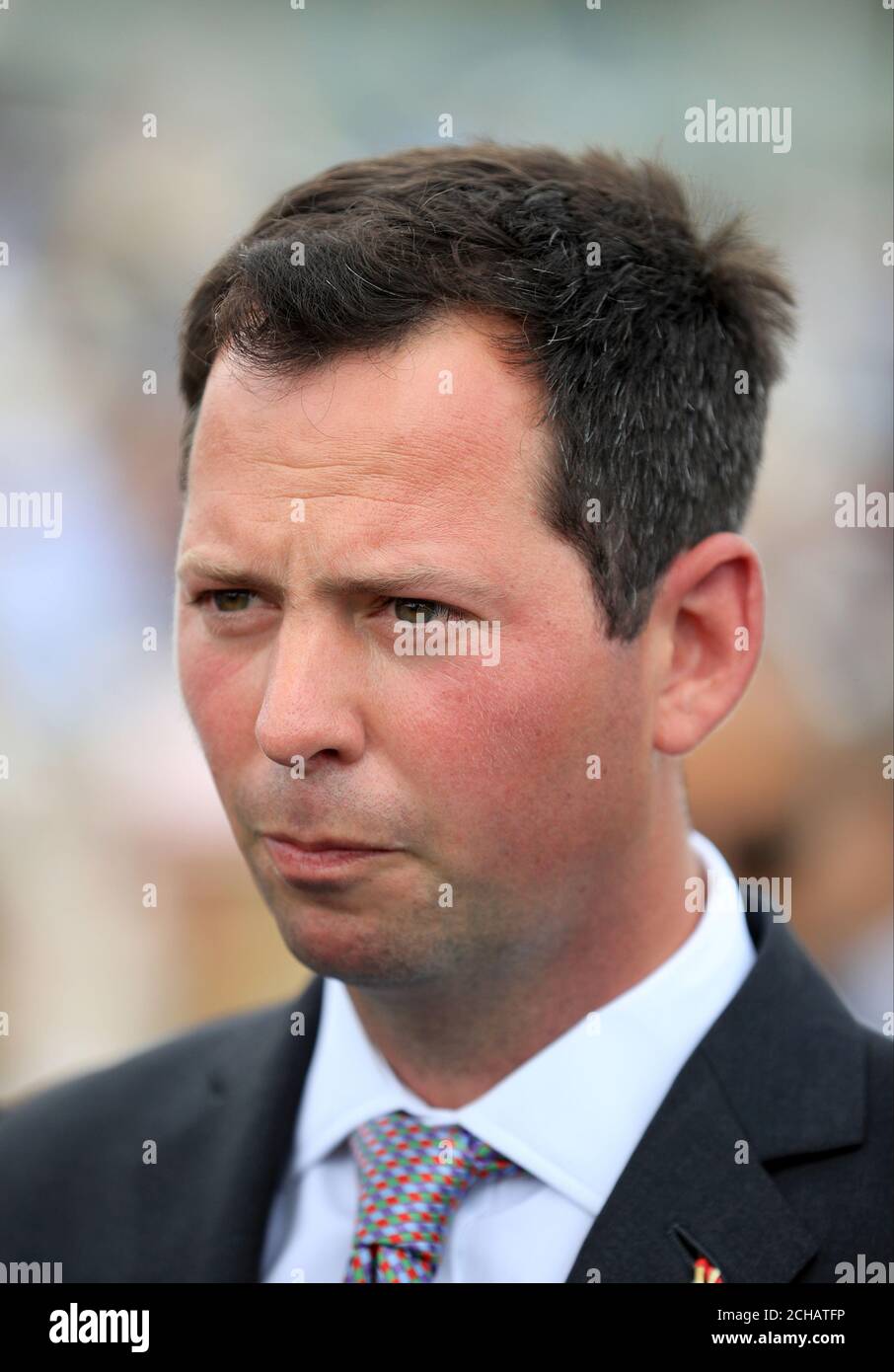 Trainer Charlie Hills Stock Photo - Alamy
