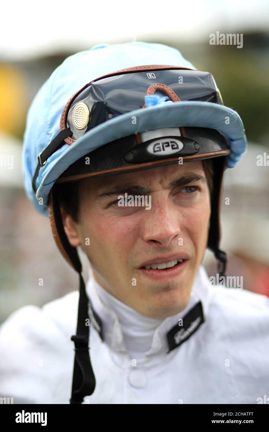 Jockey James Doyle Stock Photo - Alamy