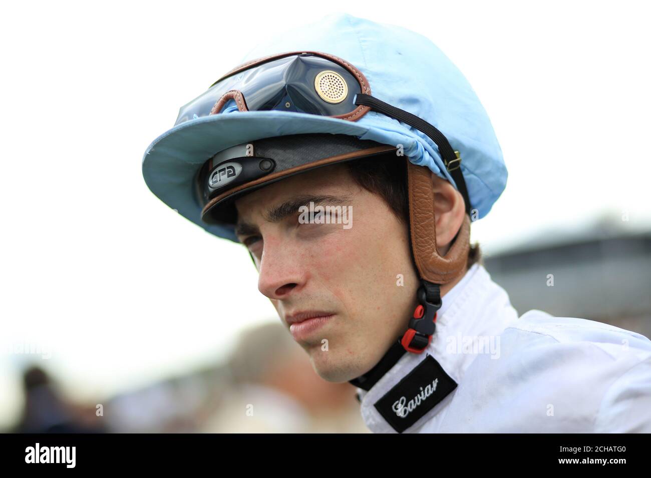 Jockey James Doyle Stock Photo - Alamy