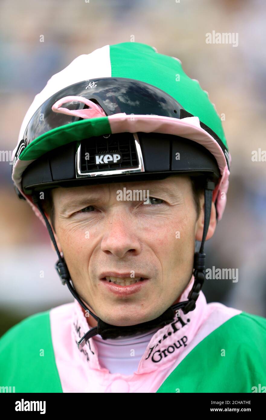 Jockey Jamie Spencer Stock Photo - Alamy