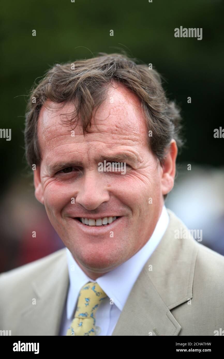 Trainer Richard Hannon Jnr Stock Photo - Alamy