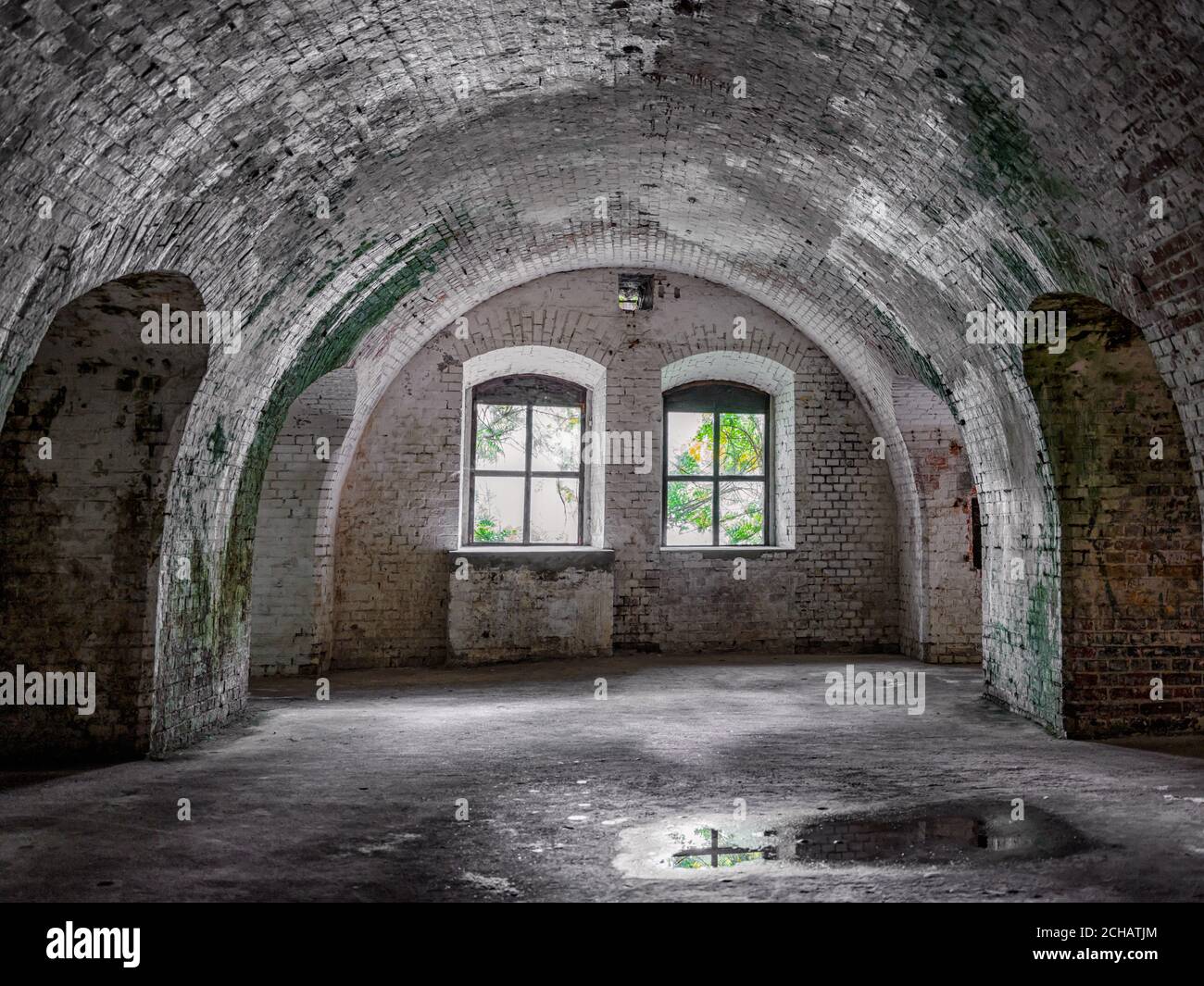 Casemate at Usedom Island, Fort Zachodni, Swinemuende / ´Swinouj´scie ...