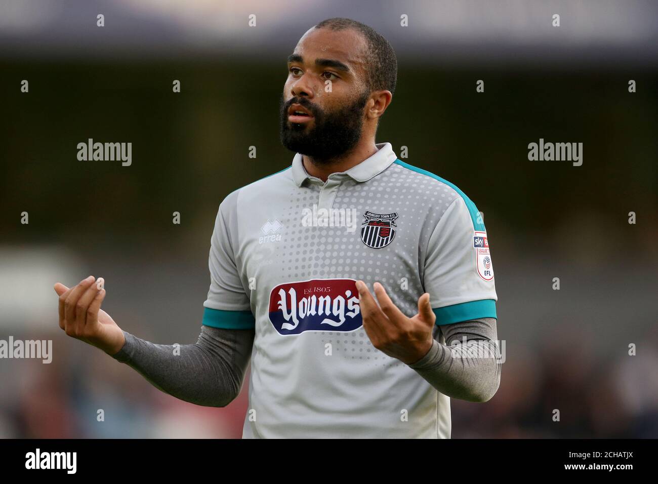 Dominic Vose, Grimsby Town Stock Photo - Alamy