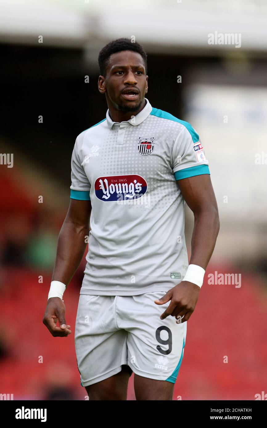 Omar Bogle, Grimsby Town Stock Photo - Alamy