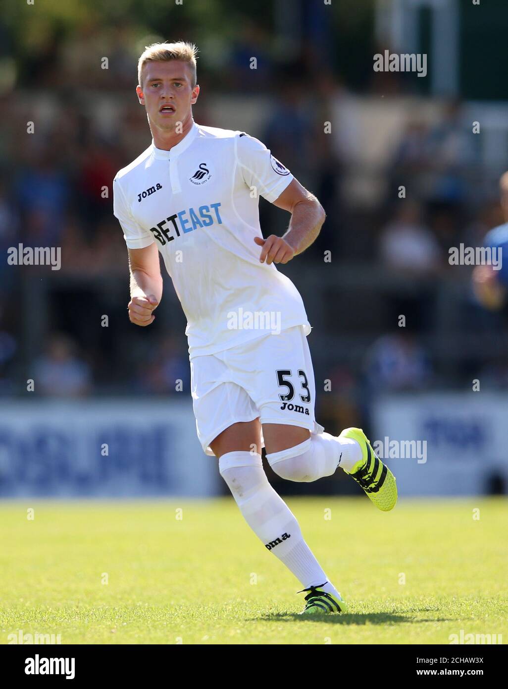 Swansea City's Adam King during the pre-season friendly match at the ...