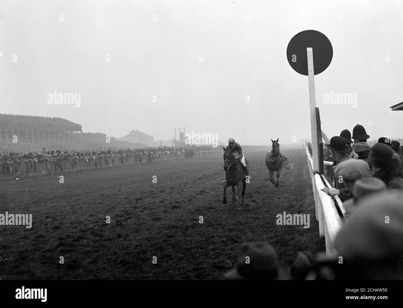 Tipperary Tim, ridden by William Dutton, winning the race, followed by ...