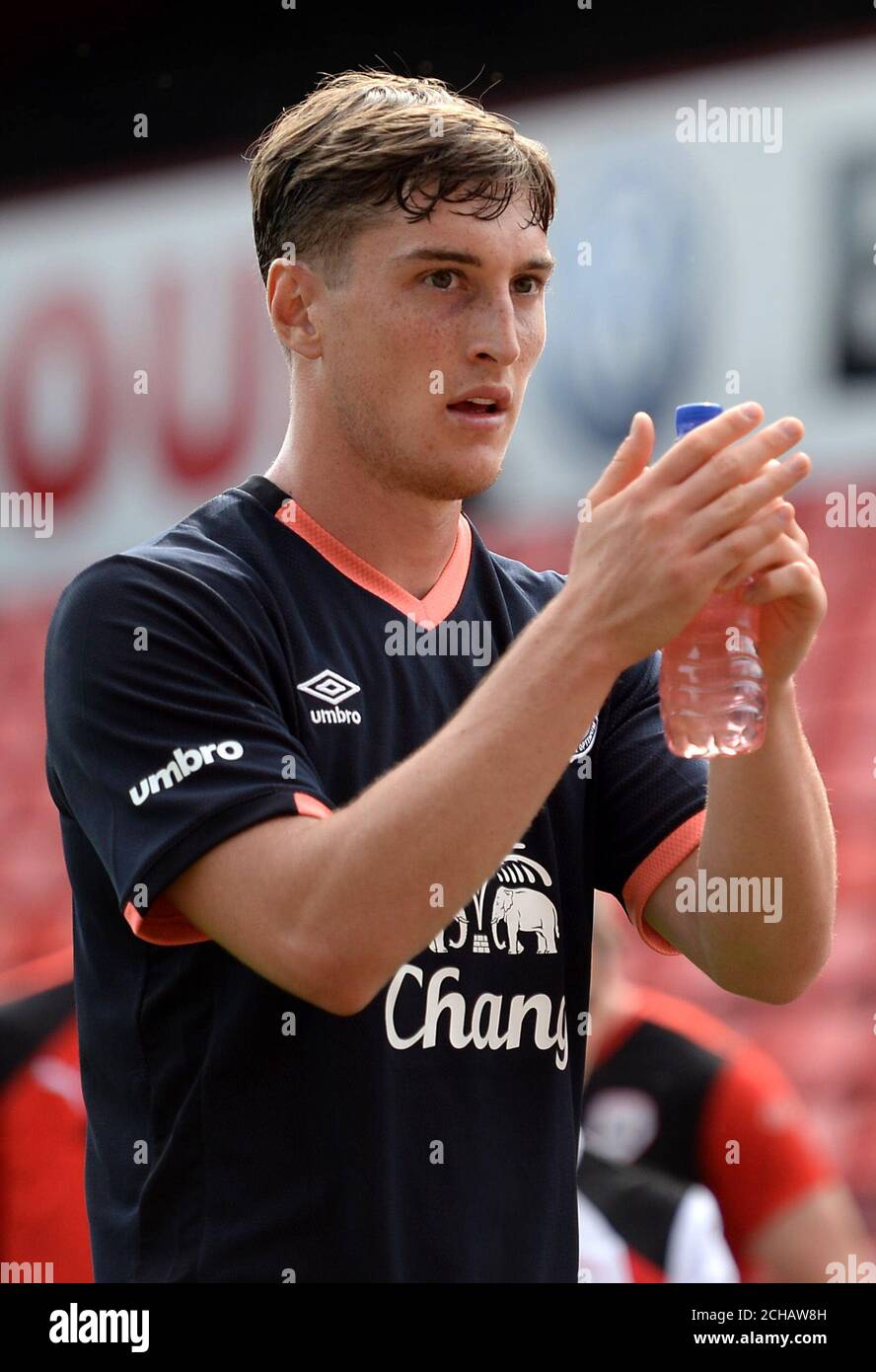 Everton's Conor Grant Stock Photo - Alamy