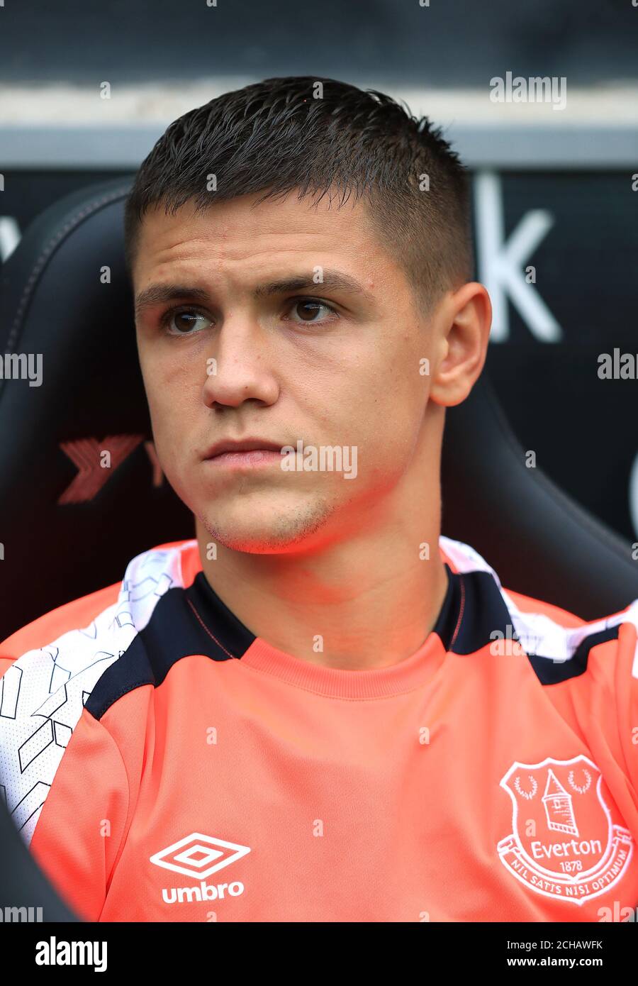 Muhamed Besic, Everton Stock Photo - Alamy