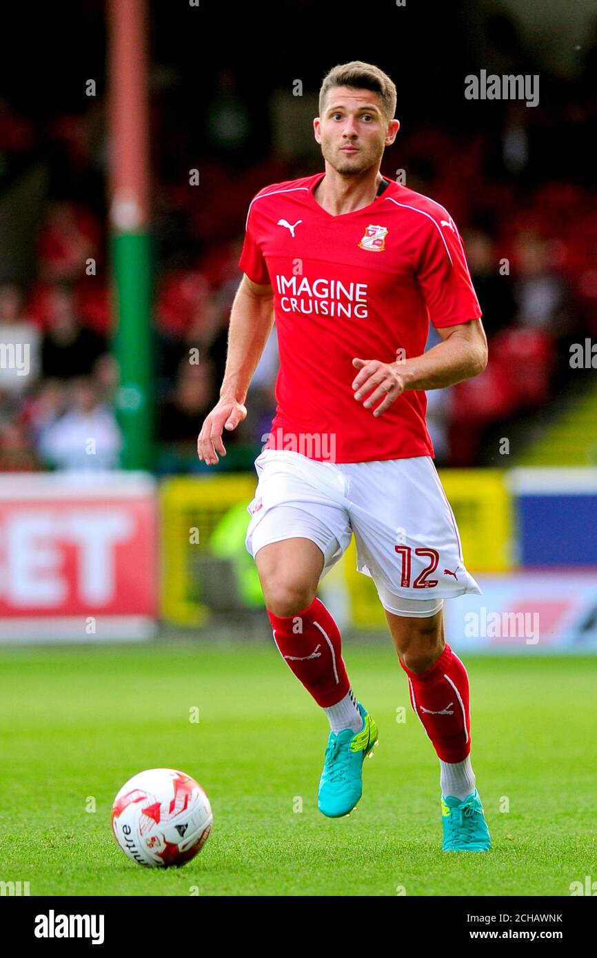 Swindon Town's Jamie Sendles-White Stock Photo - Alamy