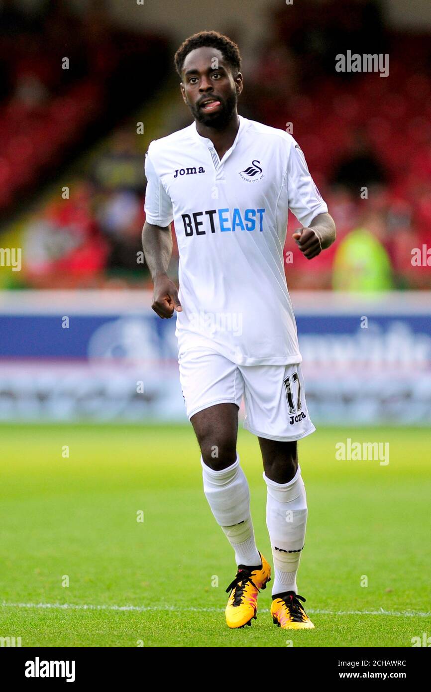 Swansea City's Nathan Dyer Stock Photo - Alamy