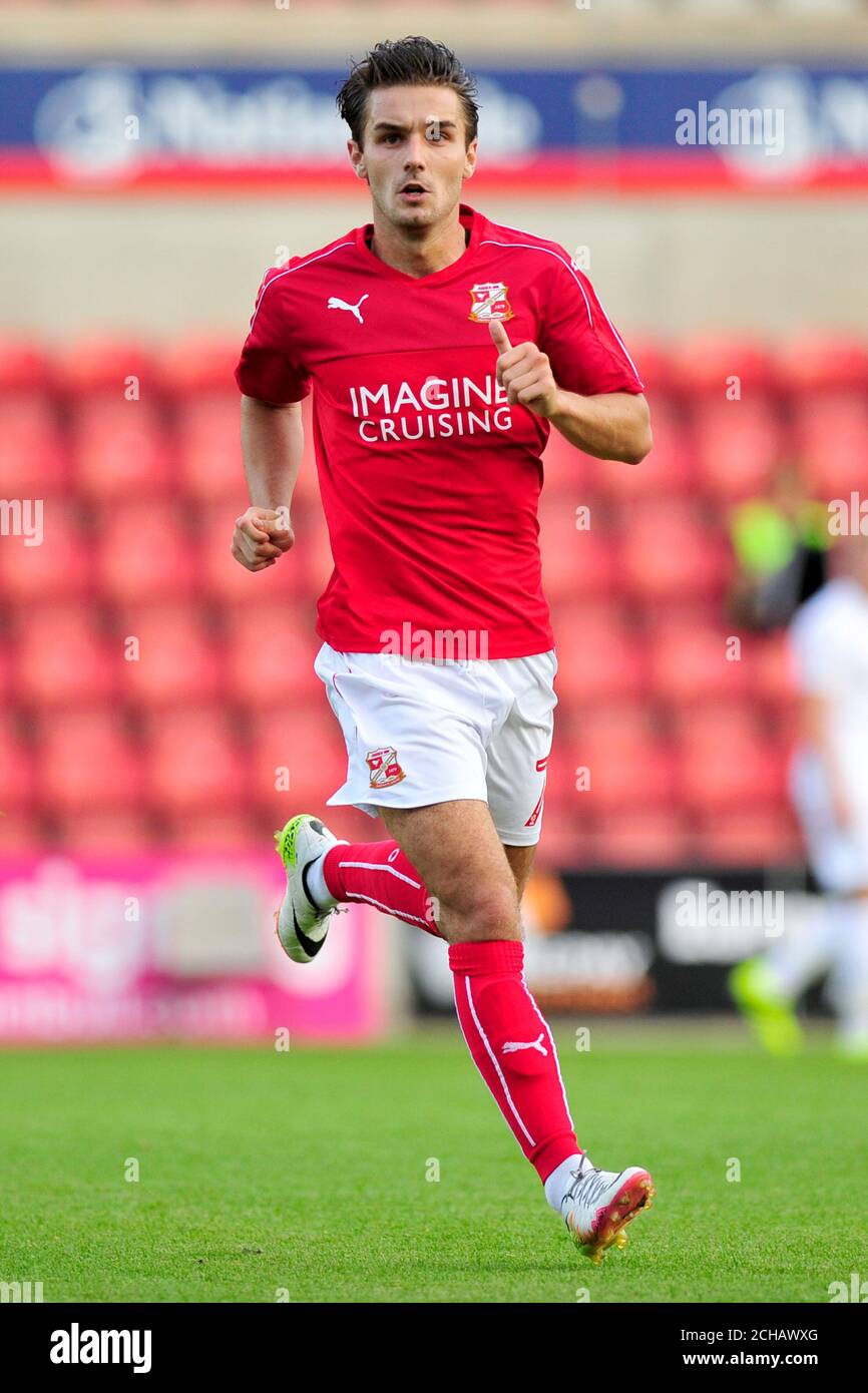 Swindon Town's John Goddard Stock Photo - Alamy