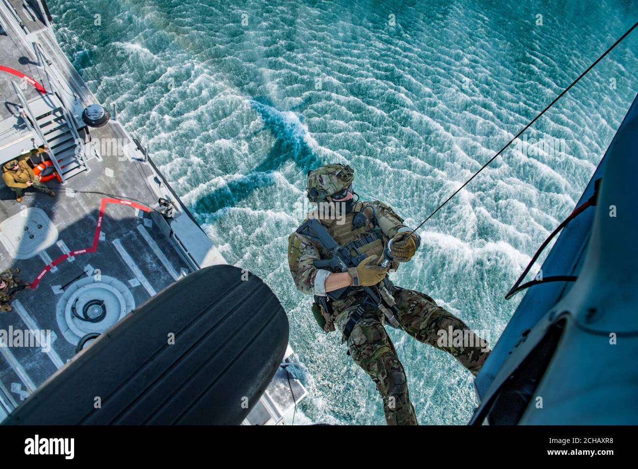 200903-N-KZ419-1130 ARABIAN GULF (Sept. 3, 2020) - An explosive ...