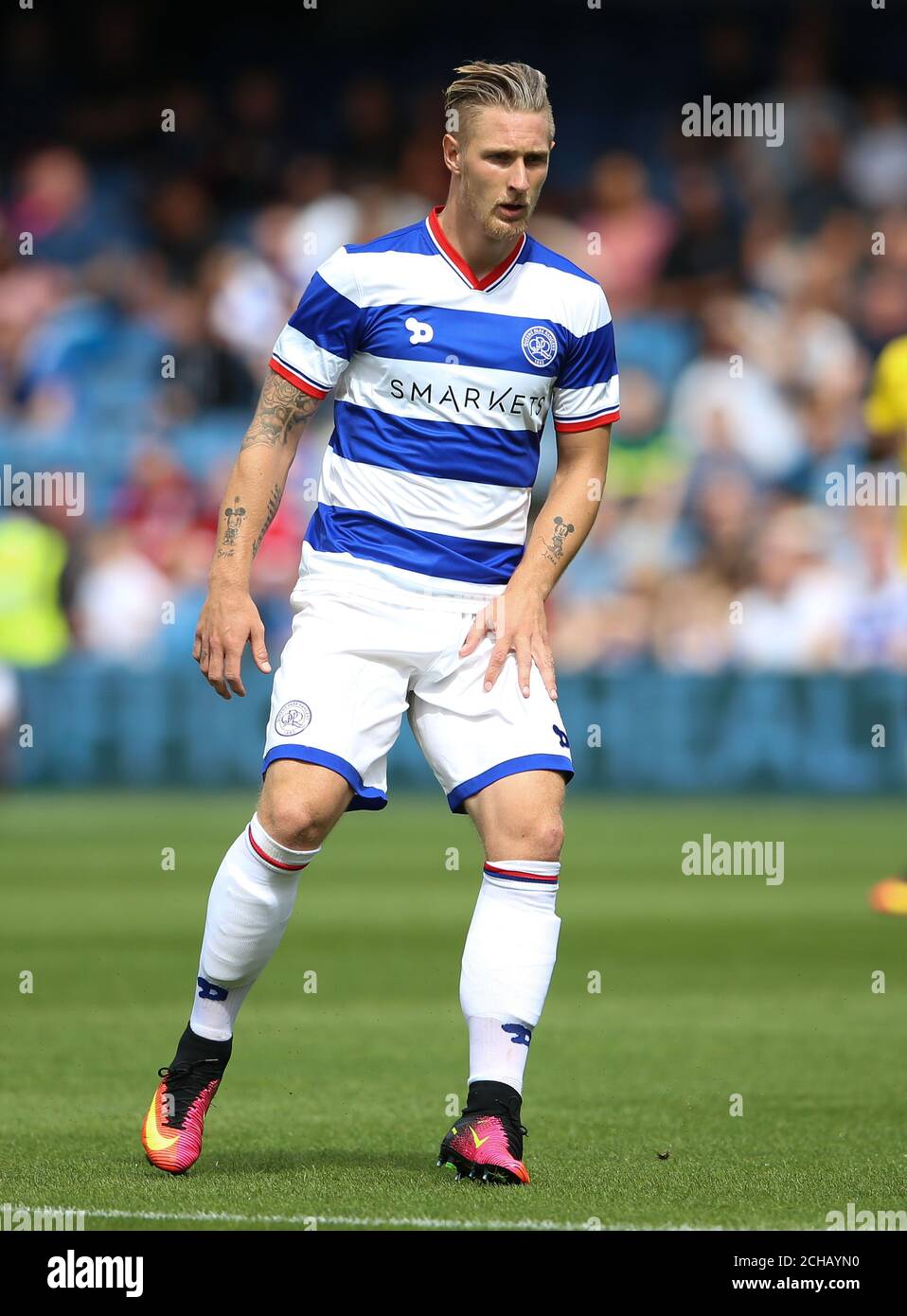 Queens Park Rangers' Sebastian Polter during the pre-season friendly ...