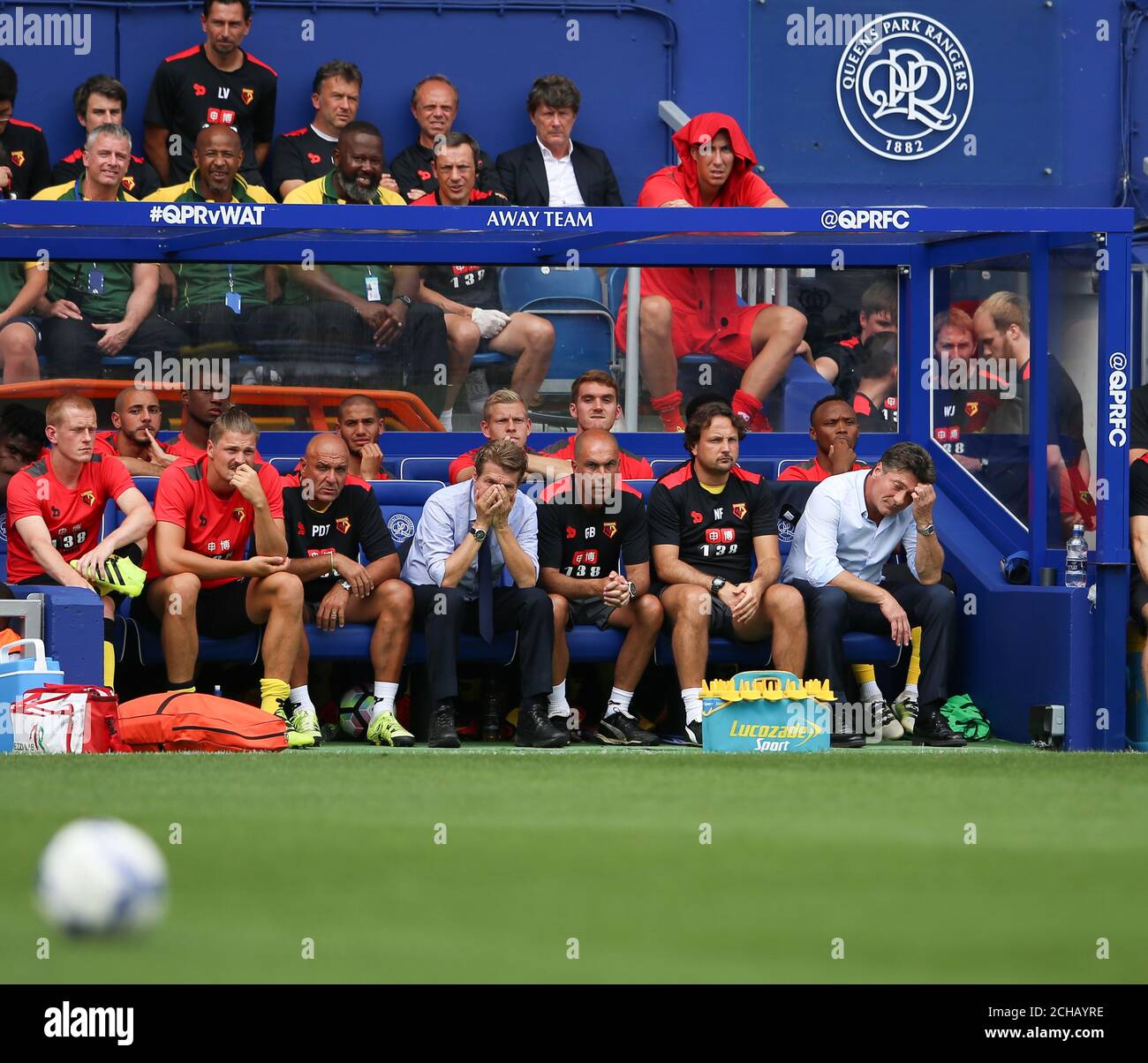 Watford manager Walter Mazzerri during the pre-season friendly match at ...