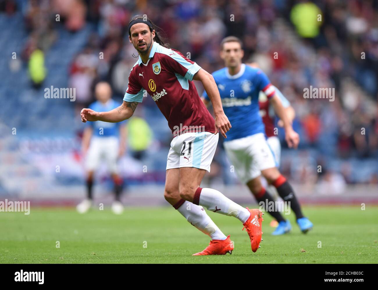 Burnley's George Boyd Stock Photo - Alamy