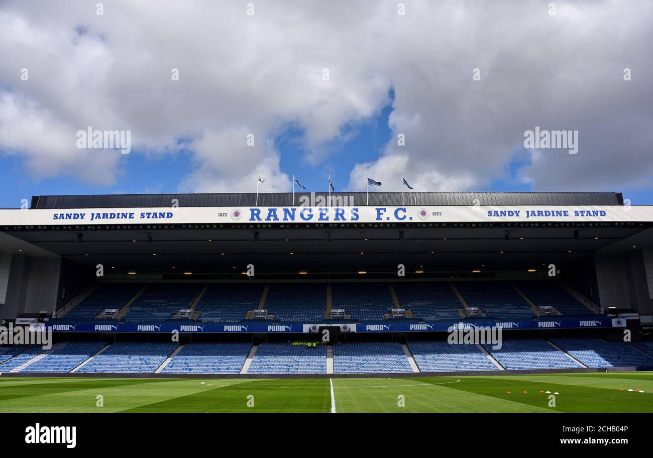 General view of the Ibrox Stadium Stock Photo - Alamy