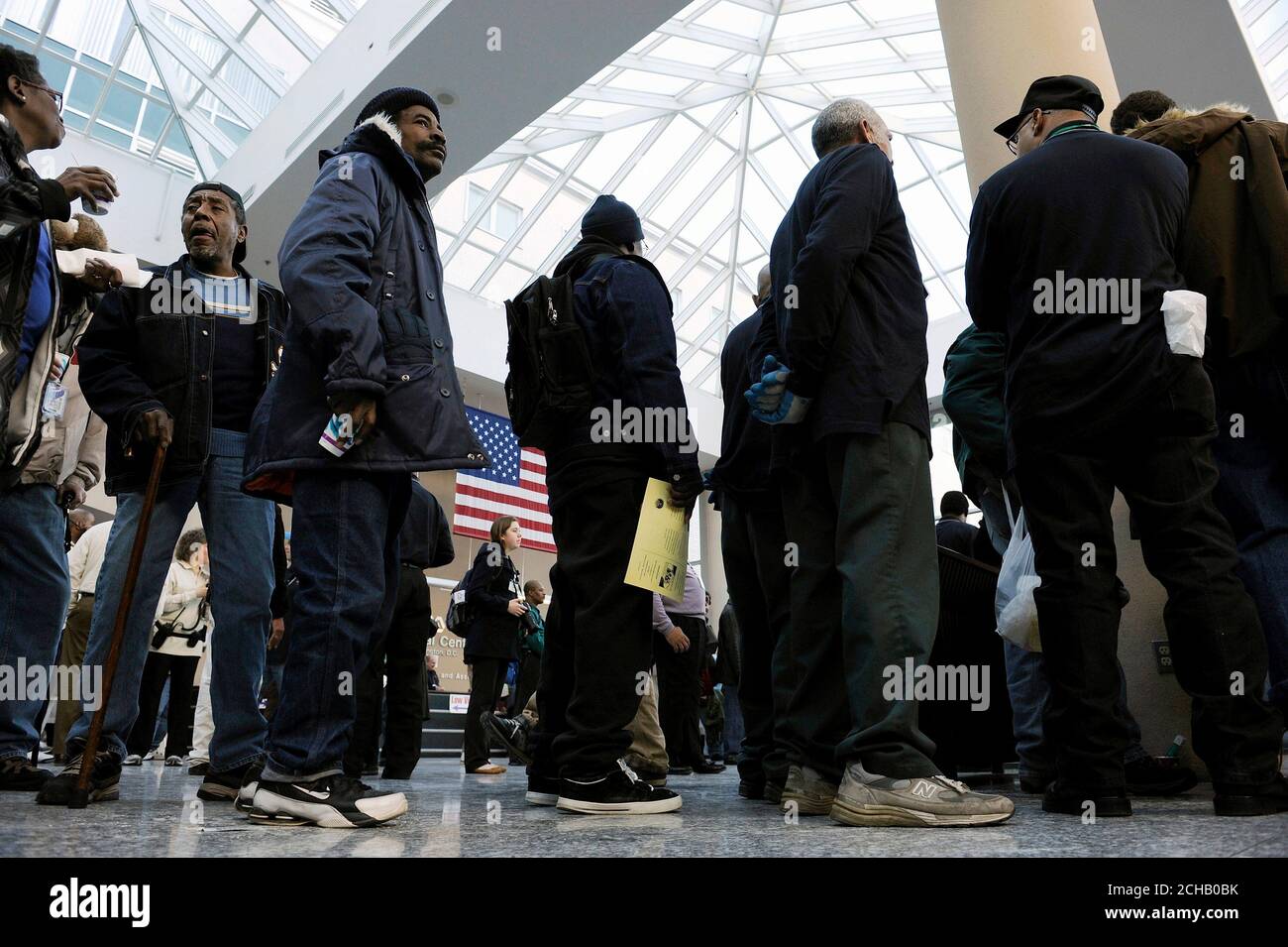 Homeless veterans stand down hi-res stock photography and images - Alamy